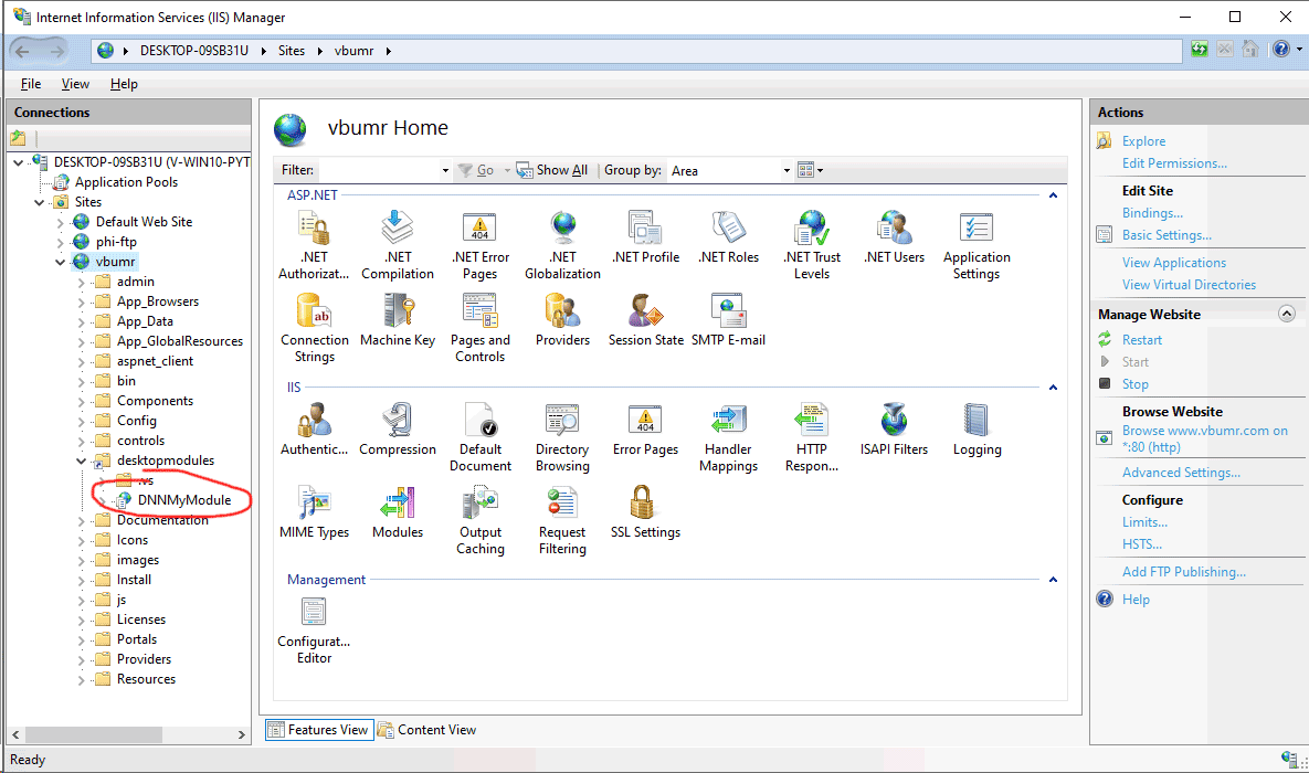 Developing DotNetNuke Module on Visual Studio 2019 - ITuziast