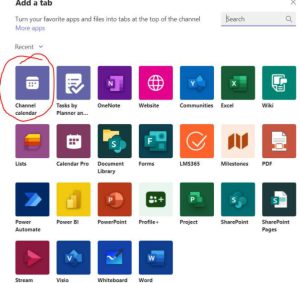 Setting up a shared calendar in Microsoft Teams channel - ITuziast