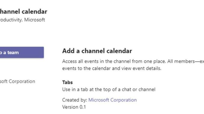 Setting Up A Shared Calendar In Microsoft Teams Channel ITuziast